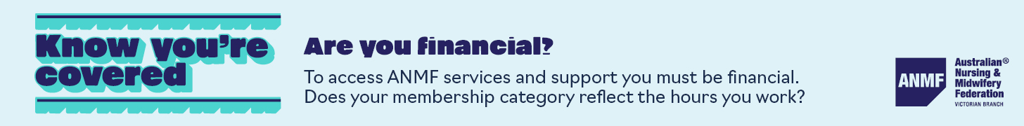 ANMF (Vic Branch) – On the Record