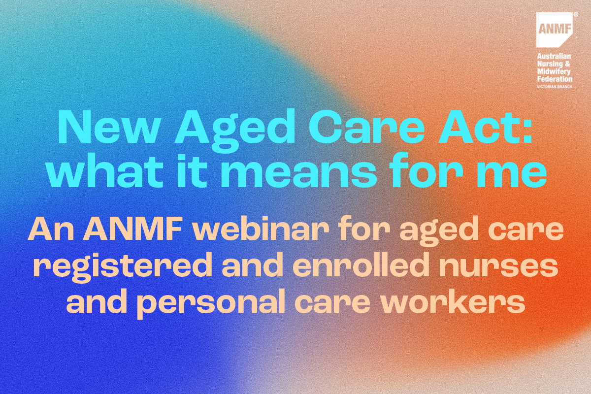 Webinar - New Aged Care Act: what does it mean for me – On the Record